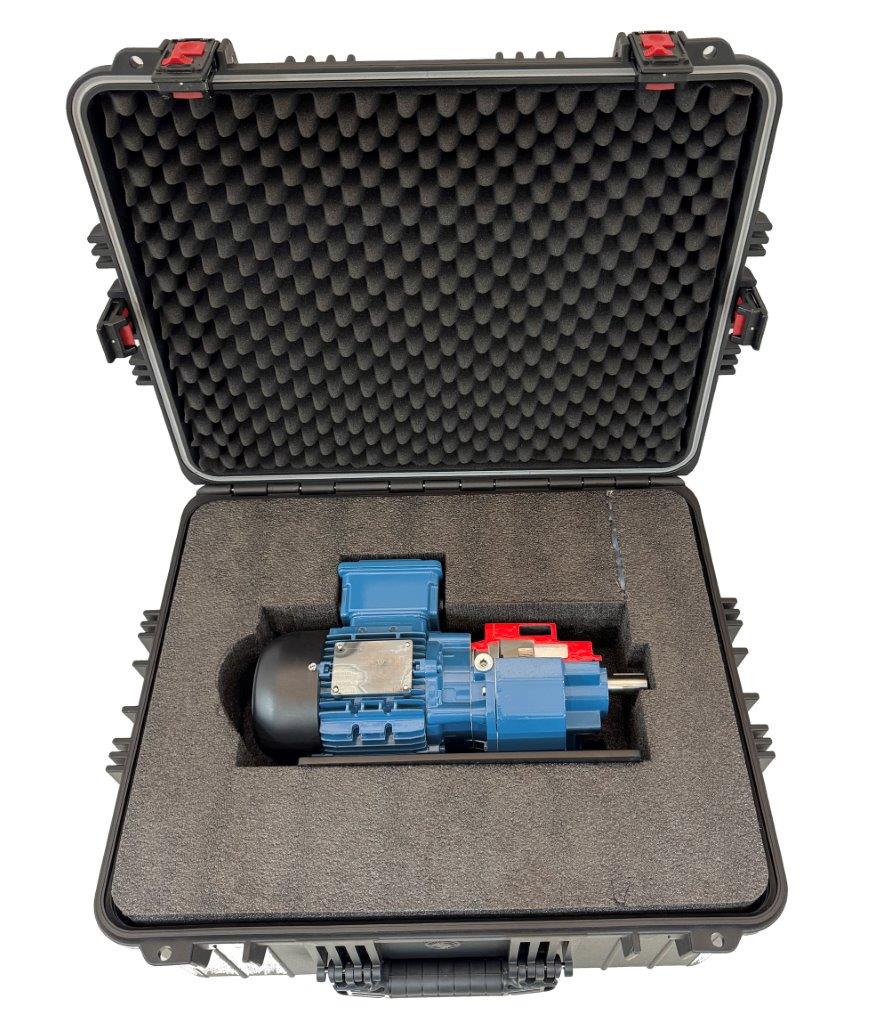 WEG gear motor cutaway displays